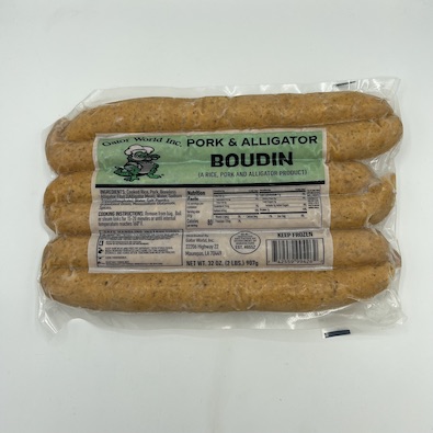Alligator Boudin - JV Foods